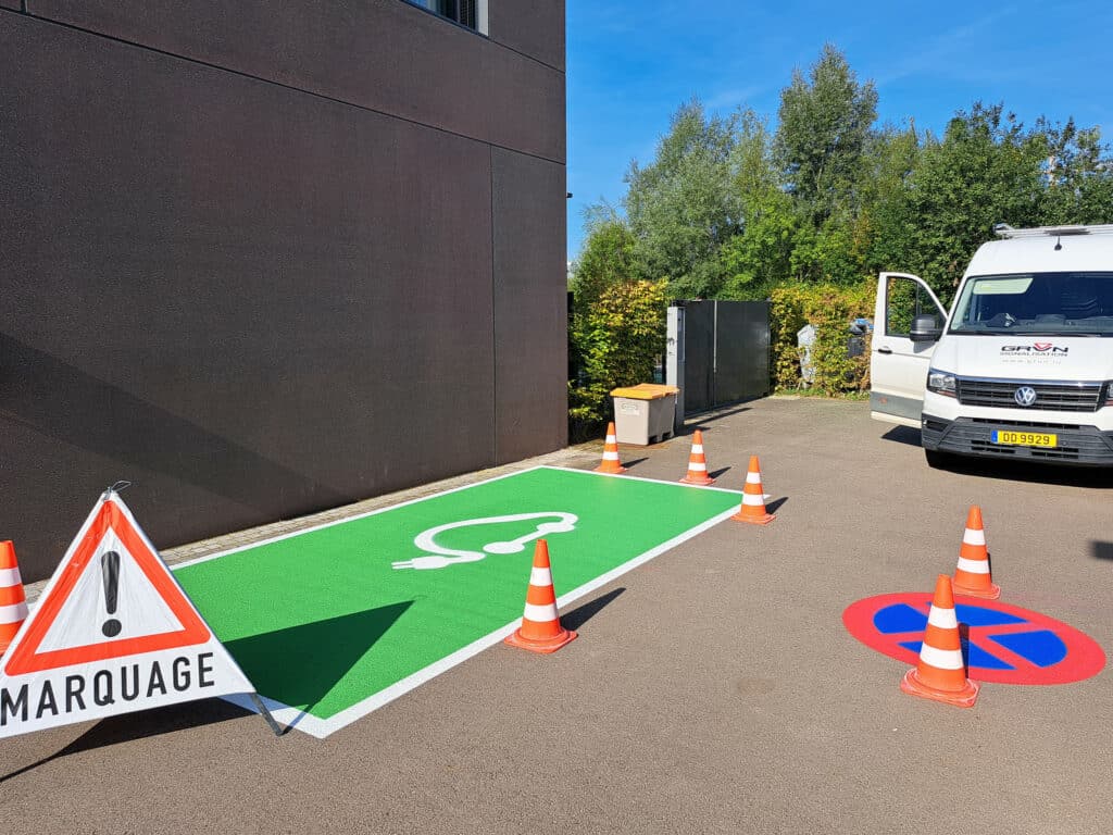 Le marquage routier au Luxembourg avec Grün Signalisation